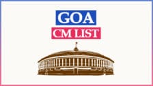Goa CM List With Party Name From 1963 to 2025