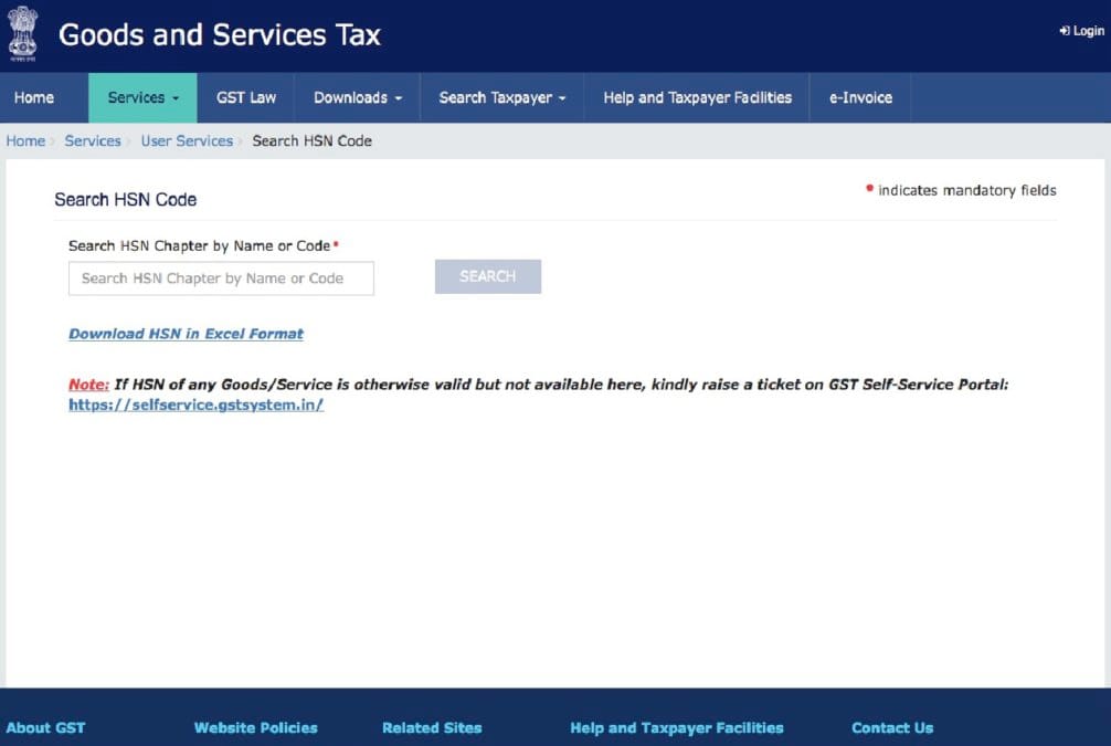 HSN Code List PDF Download InstaPDF HSN Code List PDF Download InstaPDF