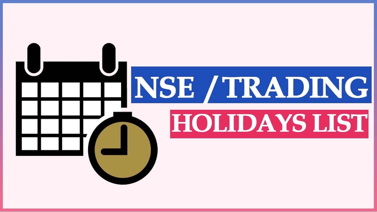 NSE Holiday List 2023 PDF Trading Holidays 2023
