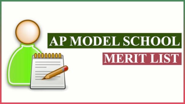 AP Model School Merit List 2025 PDF Download at cse.ap.gov.in