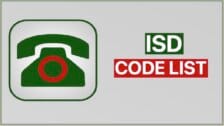 ISD Code List 2025 Country Wise | ISD Call Rates List 2025