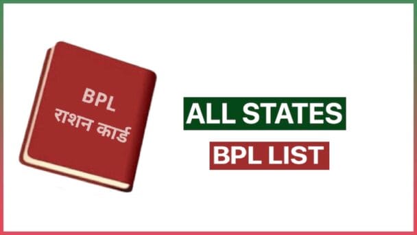 BPL List 2025 State Wise New Updated BPL Family Records