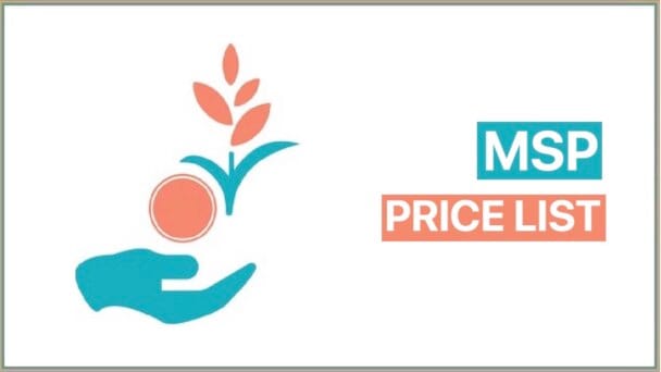 New MSP Price List 2025 PDF Download - Rabi & Kharif Crops