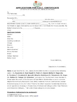 EBC Caste List in Bihar 2024 | Download EBC Caste Certificate PDF