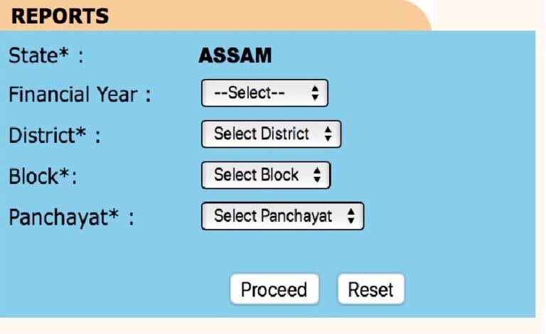 NGEGA Job Card Assam List 2024 District Wise PDF Download