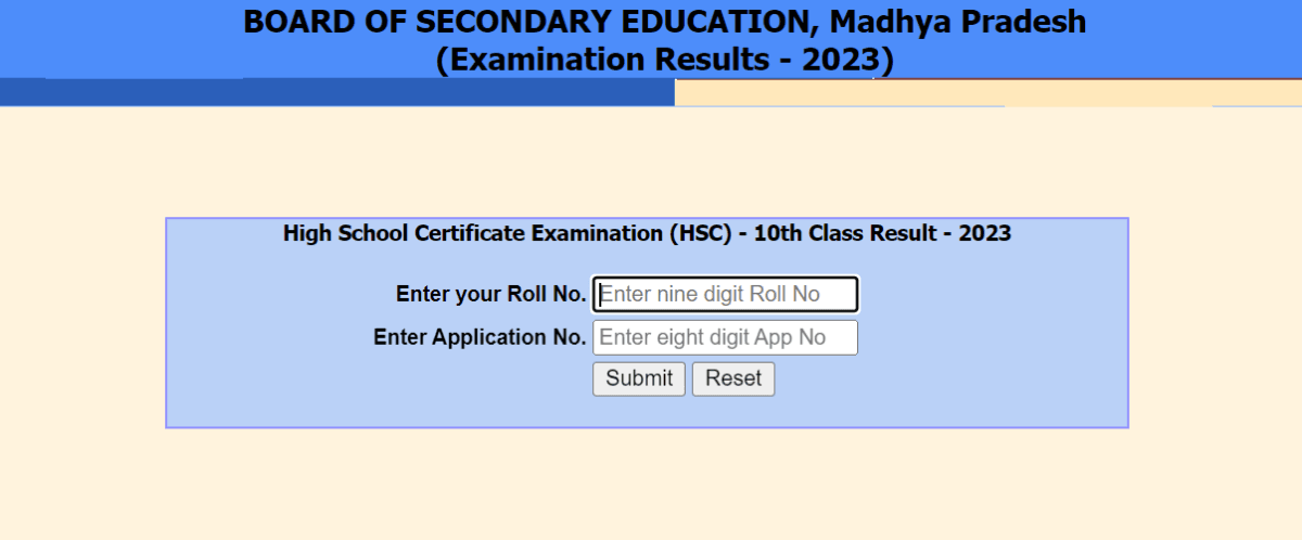 MP Board Topper List 2023 District Wise PDF Download