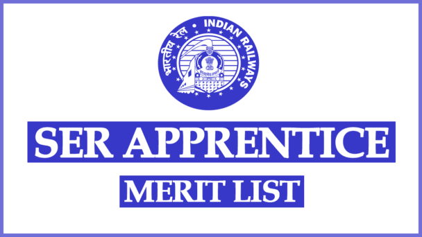SER Apprentice Merit List 2023 PDF Download