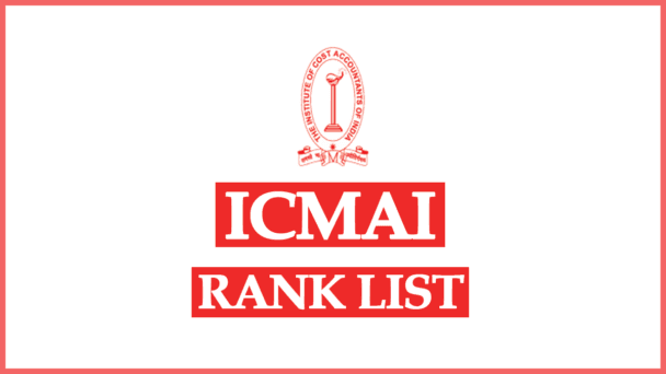 ICMAI Rank List June 2023 PDF Download
